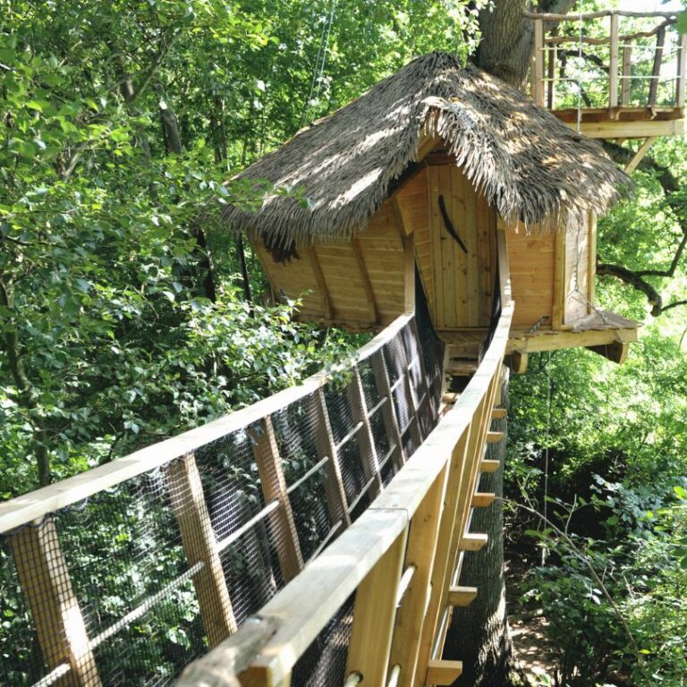 Cabane Baron perché - Domaine de Fontaine-Chatel